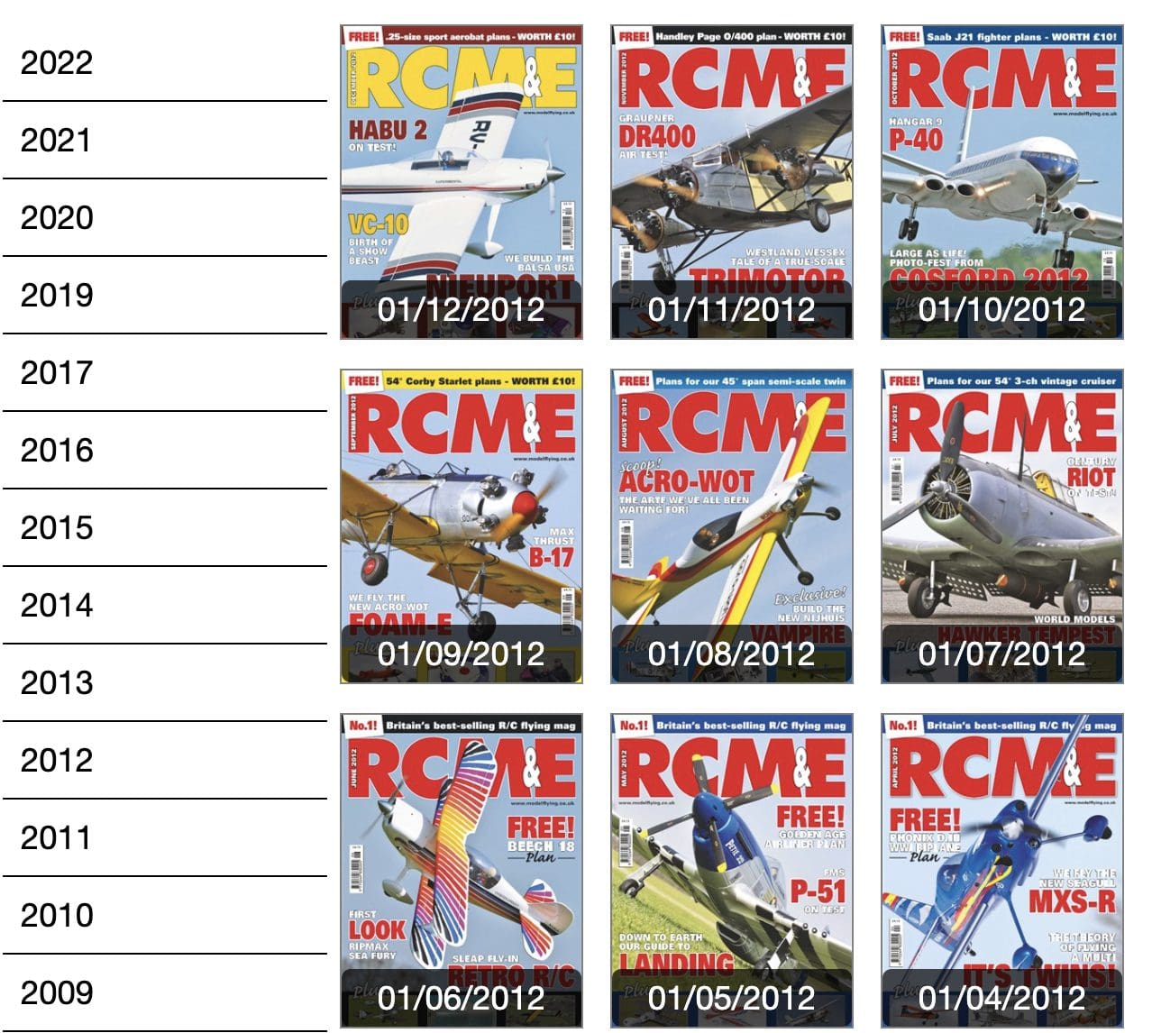 RCM&E Archive - 16 years available | RCM&E Magazine